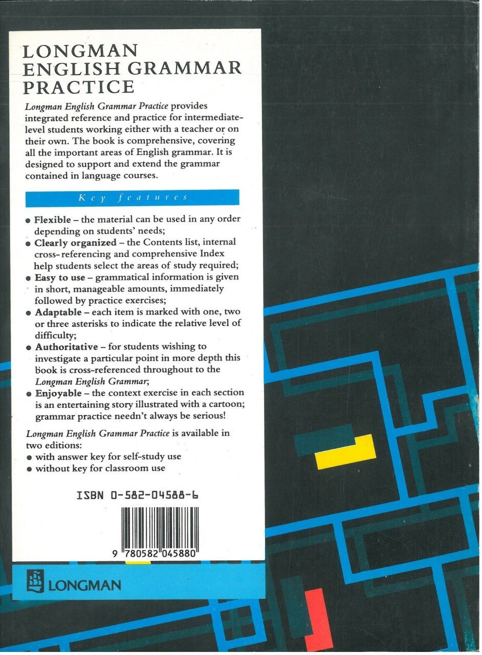 Longman English Grammar Practice for intermediate students