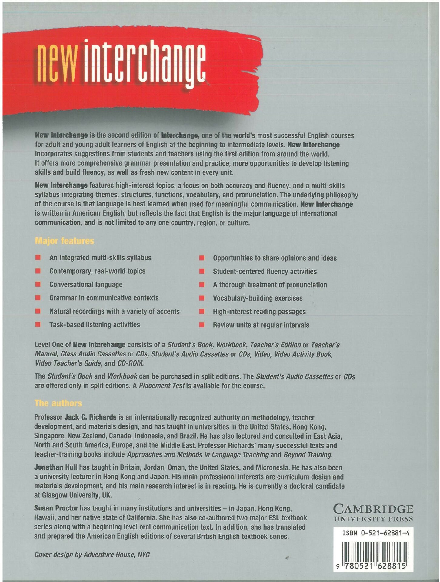 New Interchange Level 1: English for International Communication ...